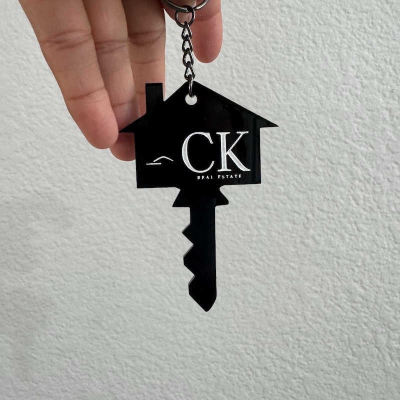 Realtor Keychain - Etsy