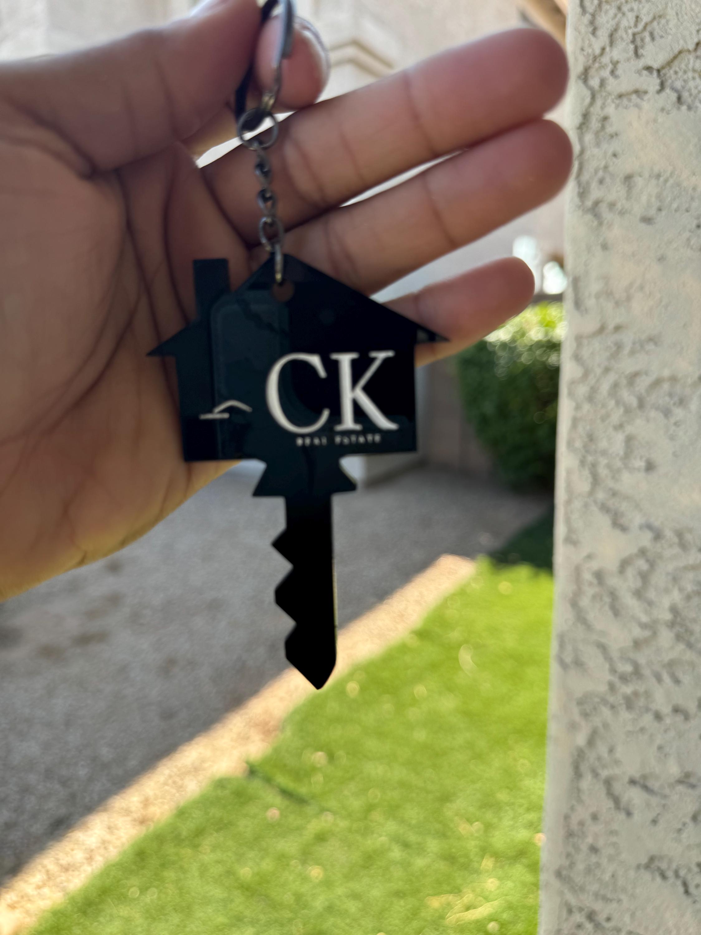 Customizable Realtor Keychains - Etsy