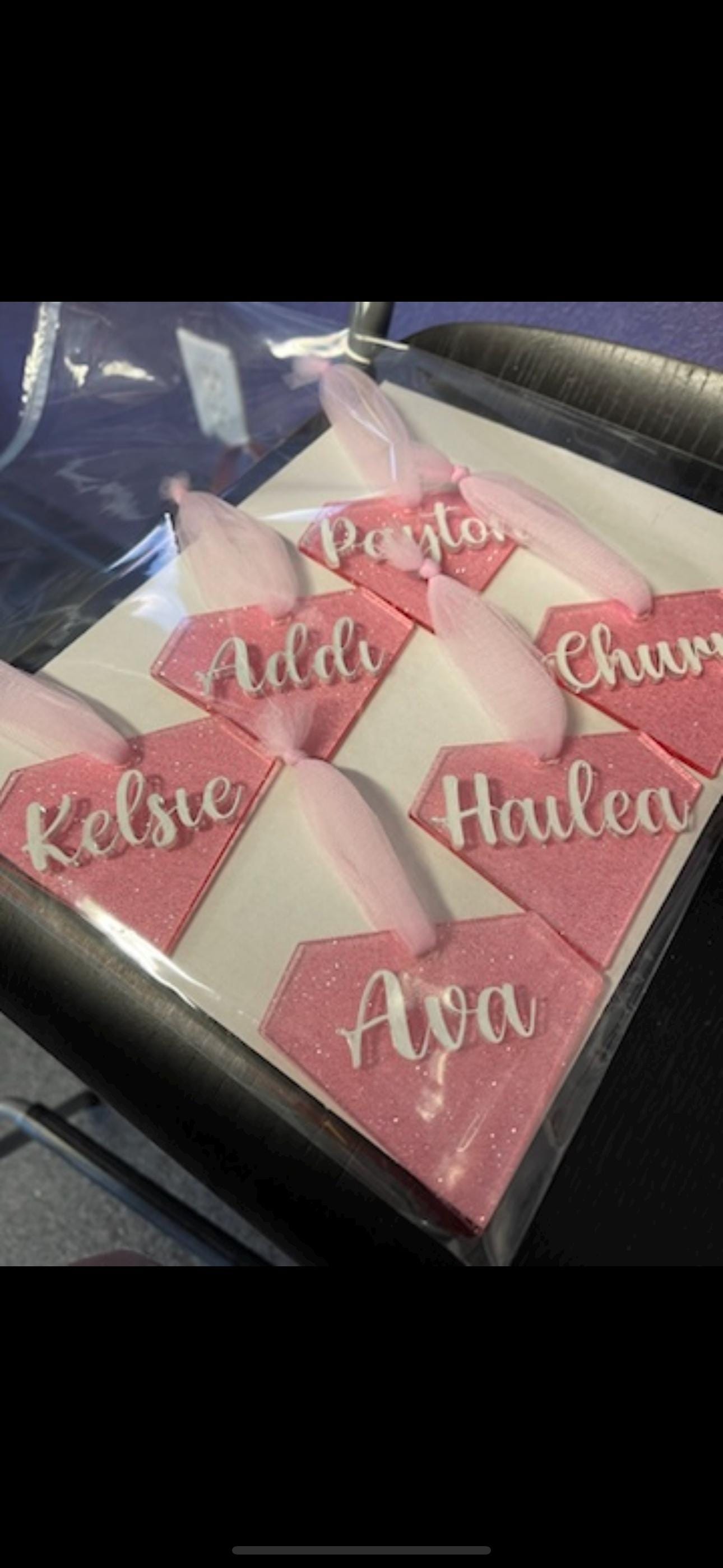 Customizable Cheer/dance Team Keychains - Etsy