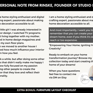 Editable Furniture Template Kit, DIY Floor Plan & Room Design in Canva ...