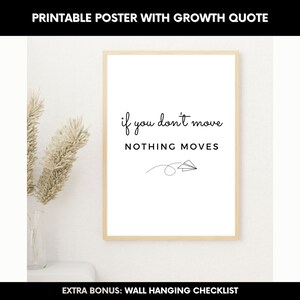 Quote Prints Wall Art, Black and White Prints, Motivational Quote ...