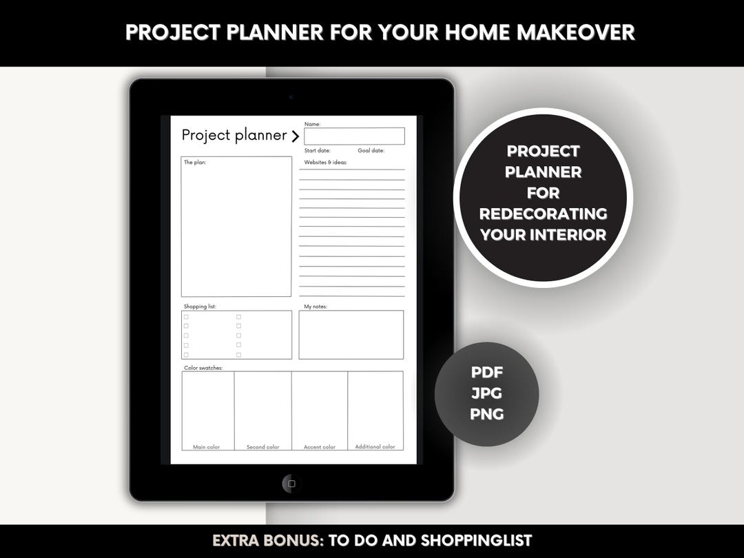 Interior Design Project Planner for Beautiful Home Decor and ...