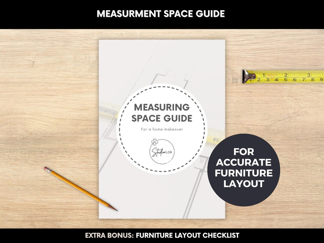 Measuring Space Guide, Measurement Room Planning Tool for Accurate ...