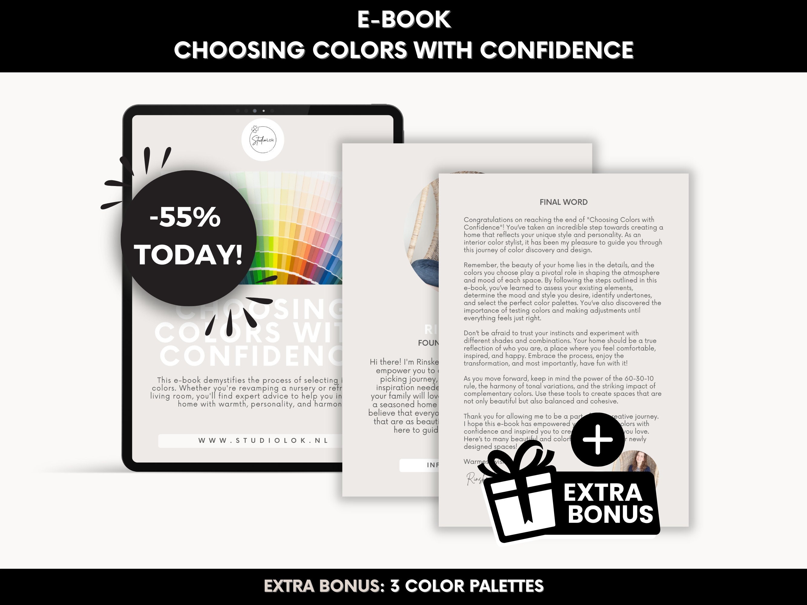 Guide to Choose Colors for Interior: E-book With 3 Bonus Sherwin ...
