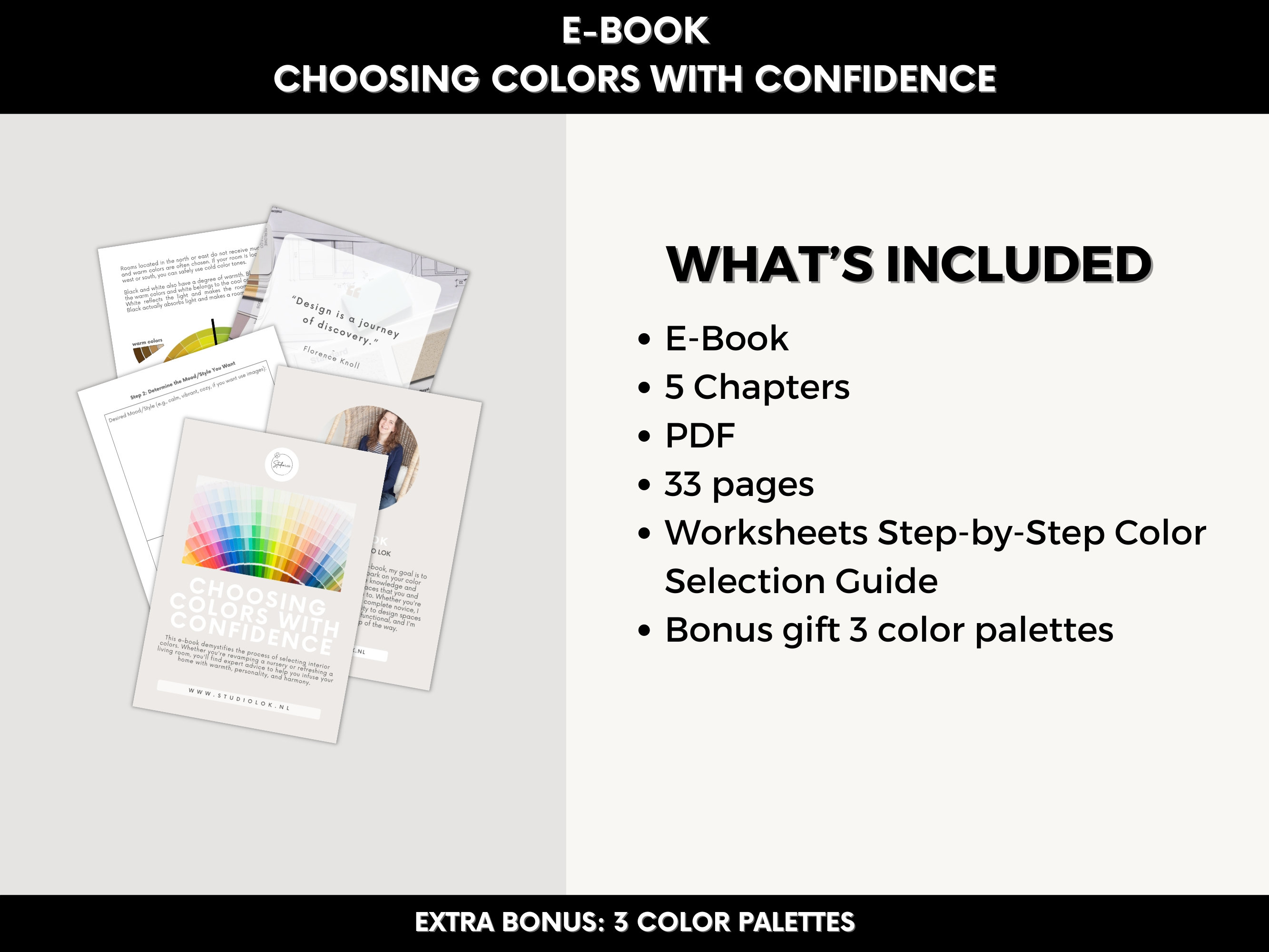 Guide to Choose Colors for Interior: E-book With 3 Bonus Sherwin ...