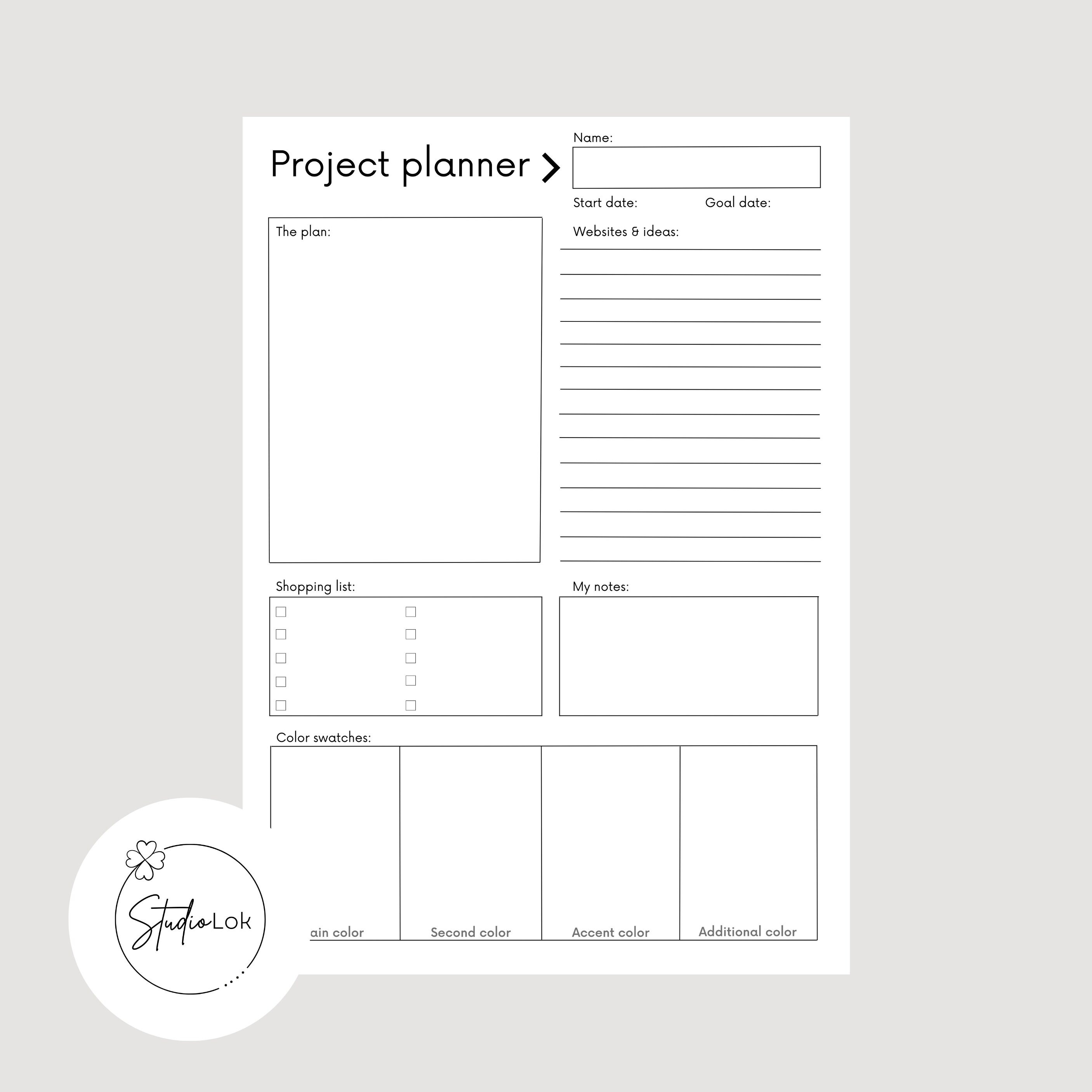 Interior Design Project Planner for Beautiful Home Decor and ...