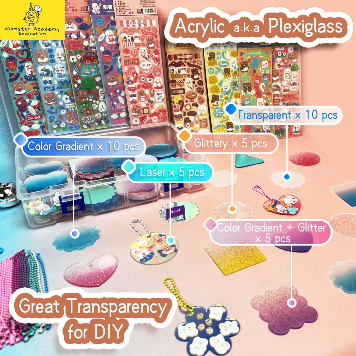 Guka Sticker Art and Craft for Kids - Etsy