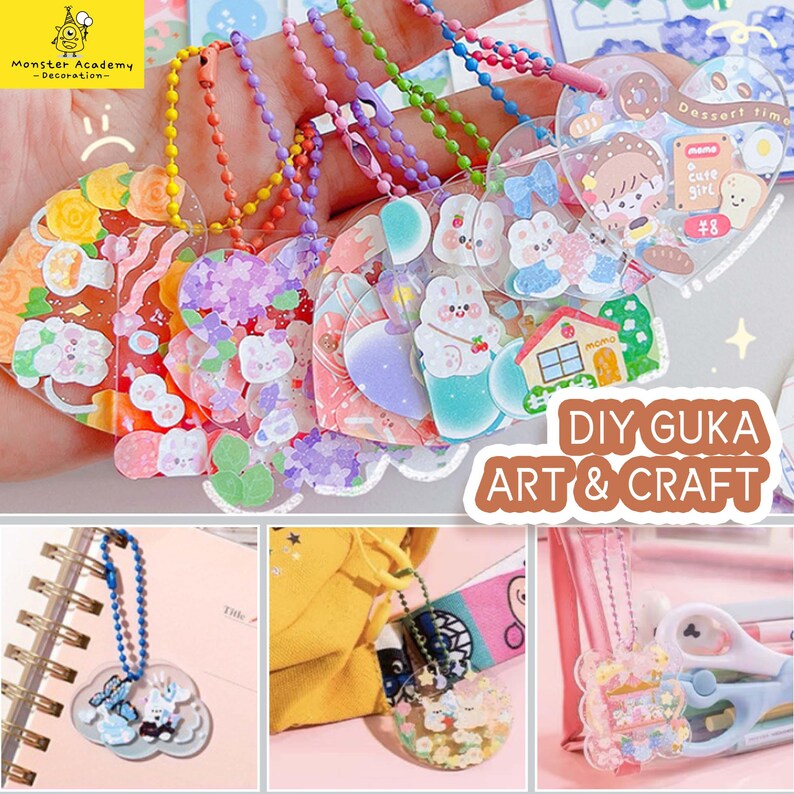 Guka Sticker Art and Craft for Kids - Etsy