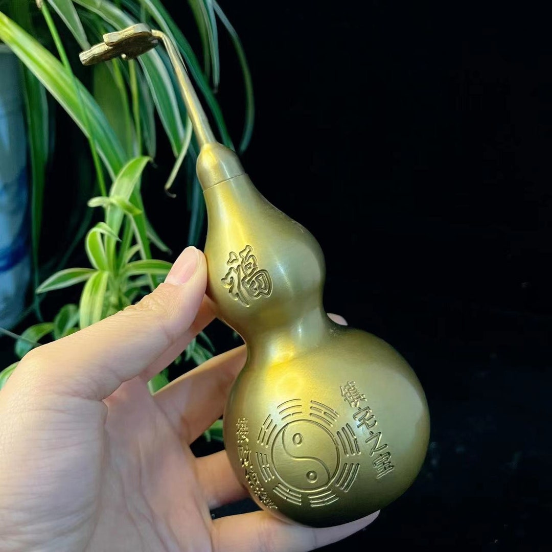 Copper Decoration Good Luck Gourd Wulou Gourdhousewarming - Etsy