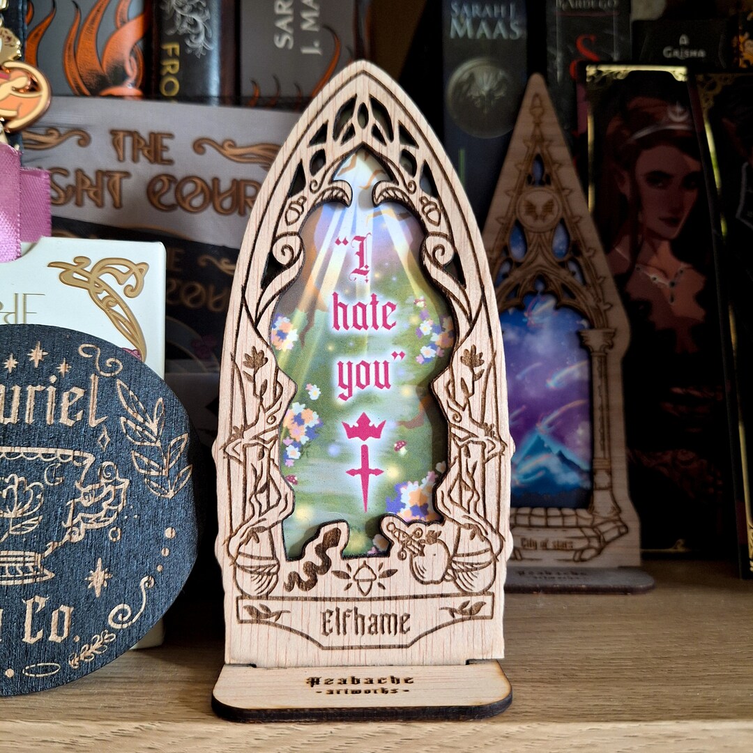 Cruel Prince Booknook. Elfhame Book Shelf Decor. Book Lover Gifts ...
