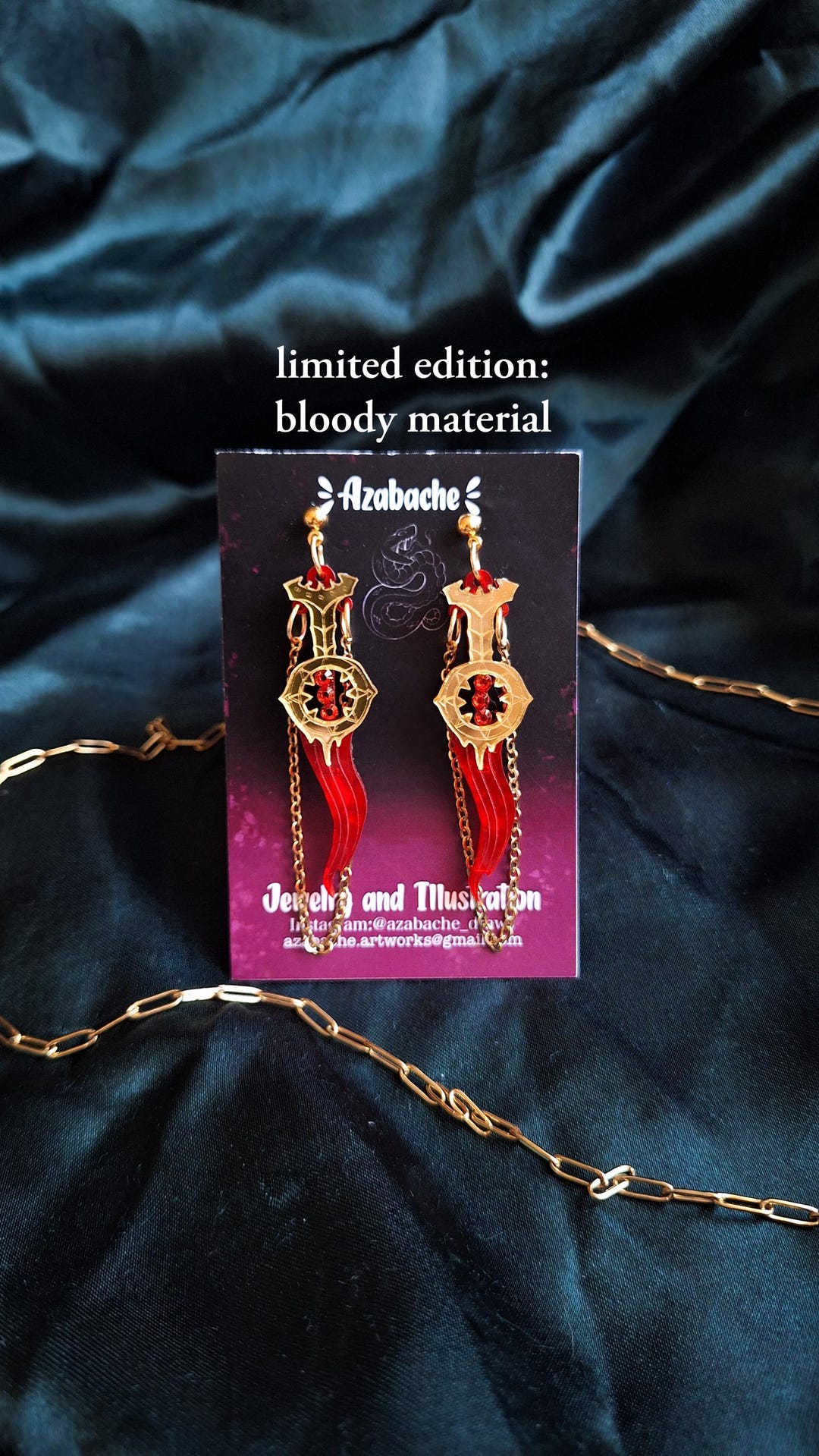 BG3 Jewelry. Bloodthirst Netherstone Dagger Earrings. Orin Earrings ...