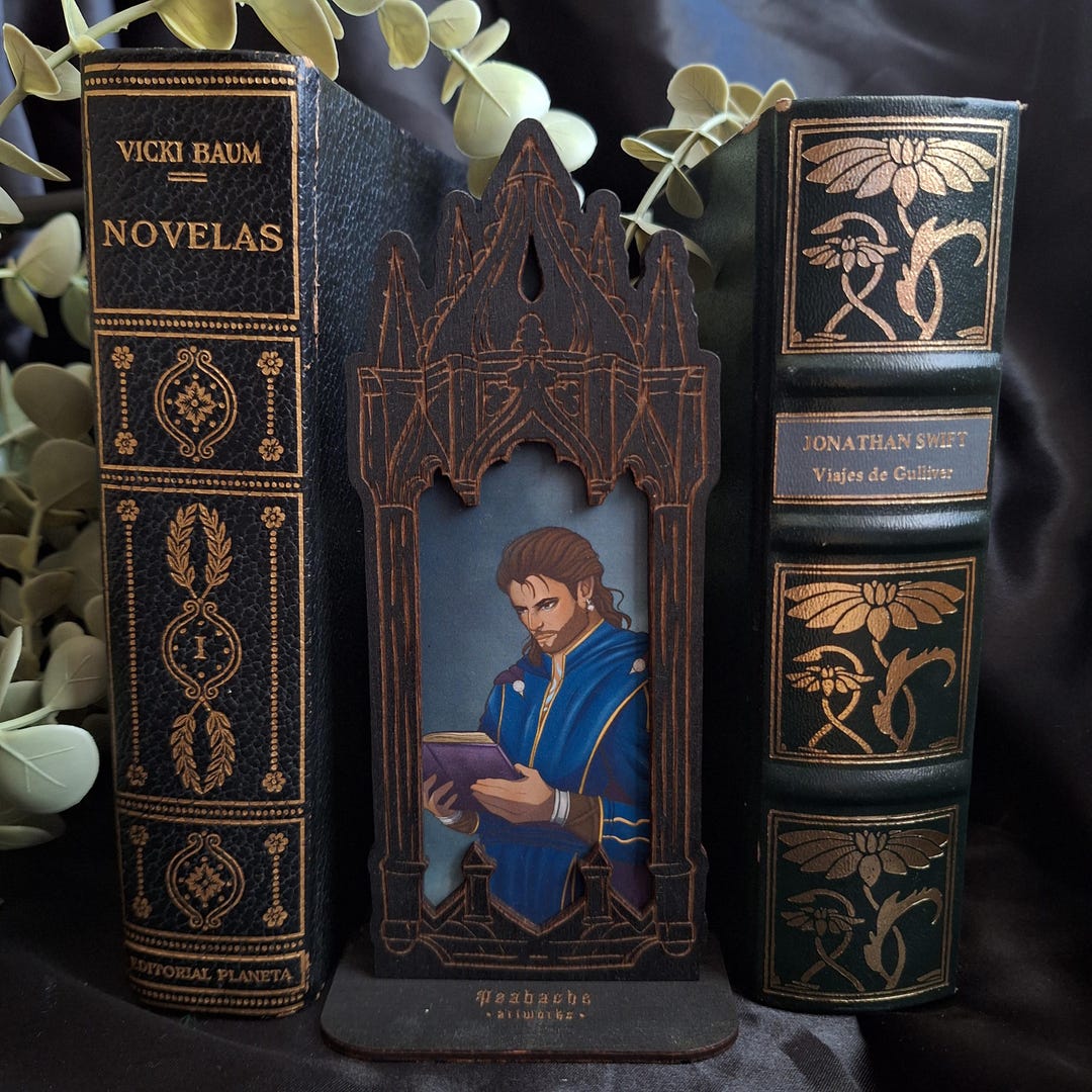 Baldurs Gate 3 Book Nook: Gale Dekarios Bookshelf Decor. Roll Players ...