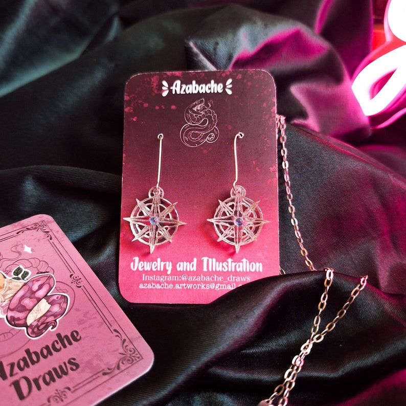 Gale Dekarios Earrings: Silver Jewelry From Baldur's Gate 3. BG3 ...