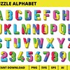 Creative Colorful Alphabet Clipart, Colorful Alphabet Vector Png Svg ...