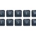 Black Keyboard Alphabet, Keycaps Alphabet Vector Png Svg Eps Ai, Key ...
