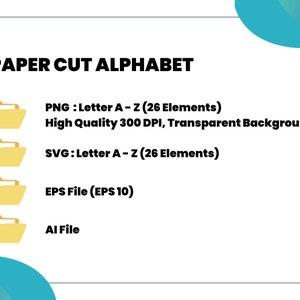 Paper Cut Alphabet Clipart, Paper Cut Alphabet Vector Png Svg Eps Ai ...