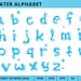 Water Alphabet Clipart, Water Splash Alphabet Vector Png Svg Eps Ai ...