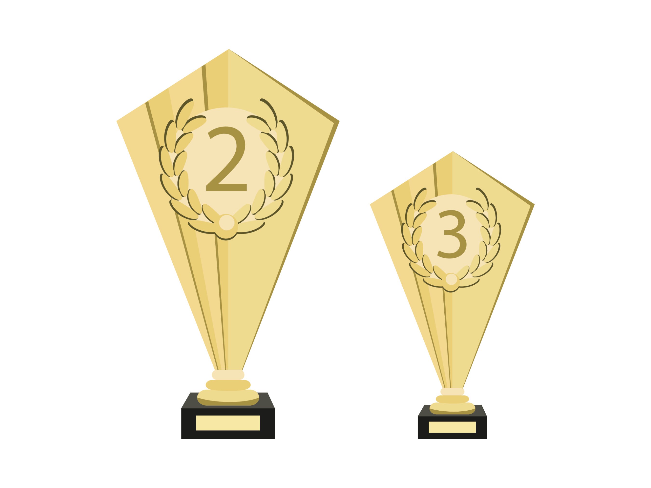 Gold Trophy Clipart, Medal Vector Png Svg Eps Ai, Award Clipart ...