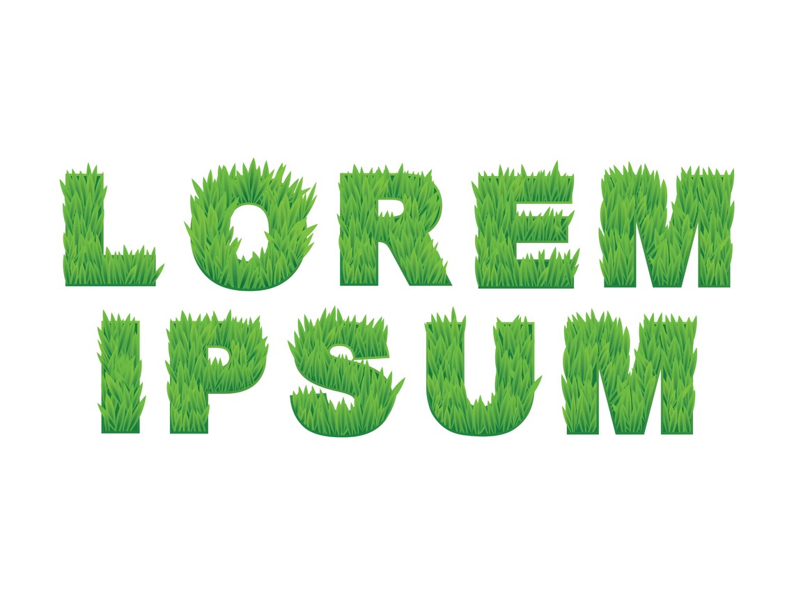 Grass Alphabet Clipart, Field Alphabet Png Svg Eps Ai, Plant Font ...