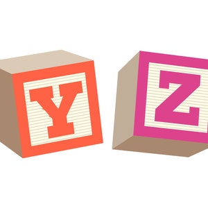 Baby Blocks Alphabet Clipart, Toy Blocks Alphabet Vector Png Svg Eps Ai ...