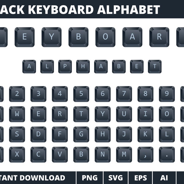 Alphabet Buttons - Etsy