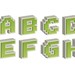 Arcade Alphabet Clipart, Pixel Alphabet Vector Png Eps Ai, Arcade Pixel ...