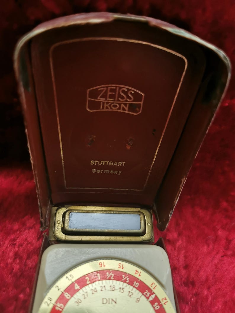 Vintage Zeiss Ikon Ikophot Light Meter – German Selenium Exposure Meter ...
