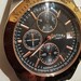 Rotary Two-tone Stainless Steel Chronograph Watch (43mm) | Black Gold ...