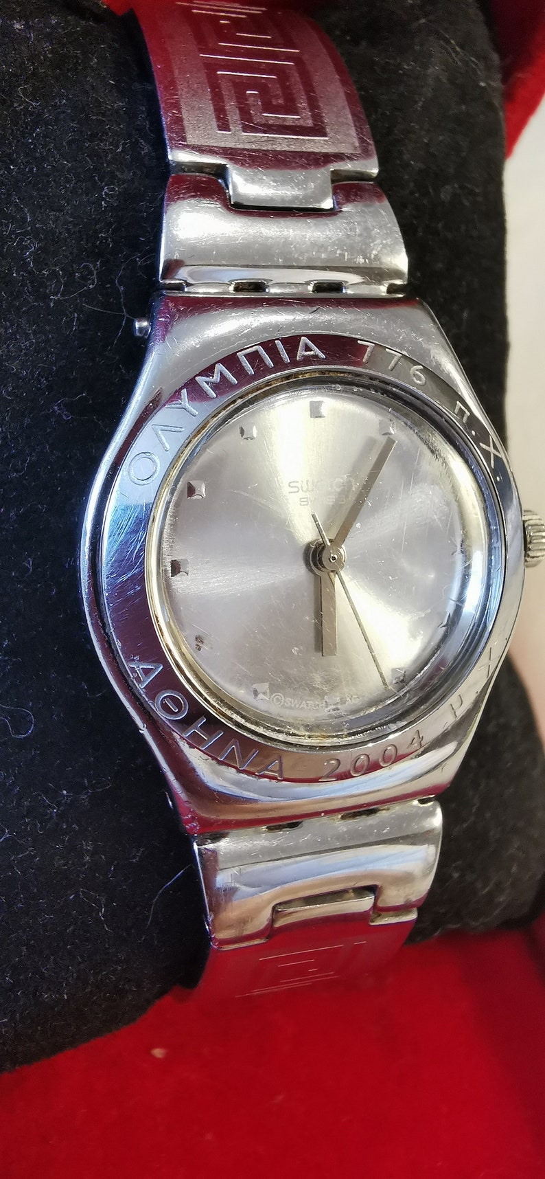 Swatch Irony Olympic Collection Athens 2004 AD Patented Ladies Watch ...