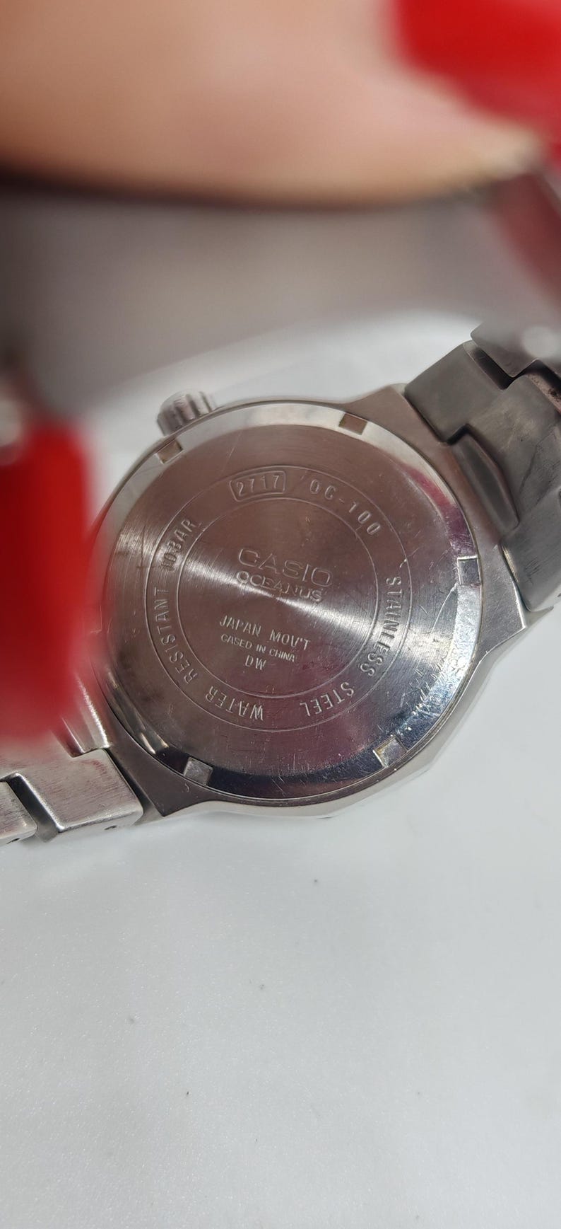 Vintage Casio Oceanus OC-100 Men's Quartz Watch, Titanium - Etsy