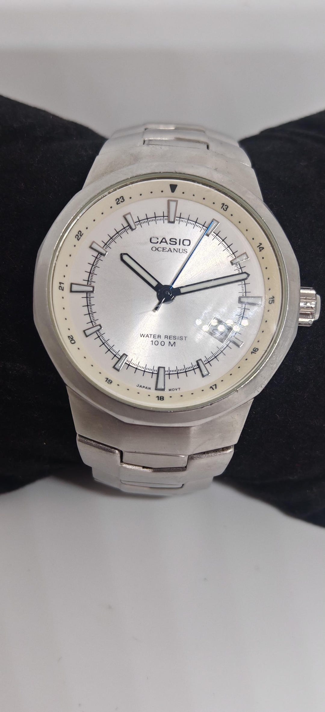 Vintage Casio Oceanus OC-100 Men's Quartz Watch, Titanium - Etsy