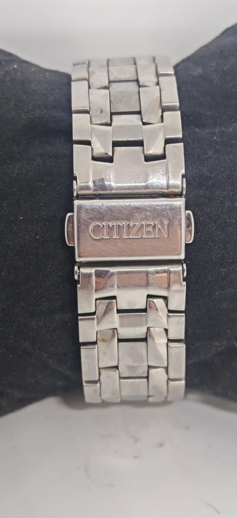 Citizen Eco-drive Watch WR100 Solar Powered Men’s Stainless Steel Date ...
