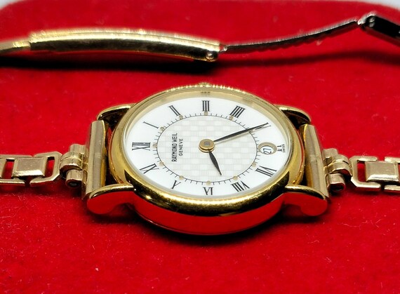 Vintage Raymond Weil Geneve 9923 18K Electroplated 19… - Gem