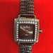 Skagen Swarovski Crystal Ladies Watch, Dark Brown Steel - Etsy