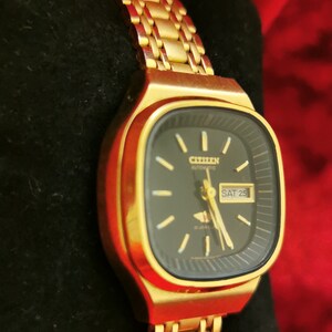 Vintage,, Citizen Automatic 21 Jewels Gold Plated Wristwatch Ladies Watch Japan Day Date - Etsy