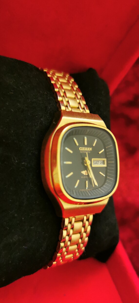 Vintage,, Citizen Automatic" 21 Jewels Gold plated W… - Gem