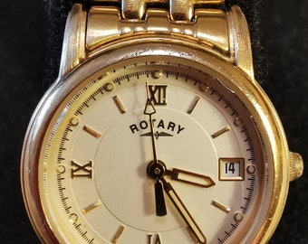 Vintage Women's Rotary Watch, Seiko Gold Colored Womens Watch, Thin ...