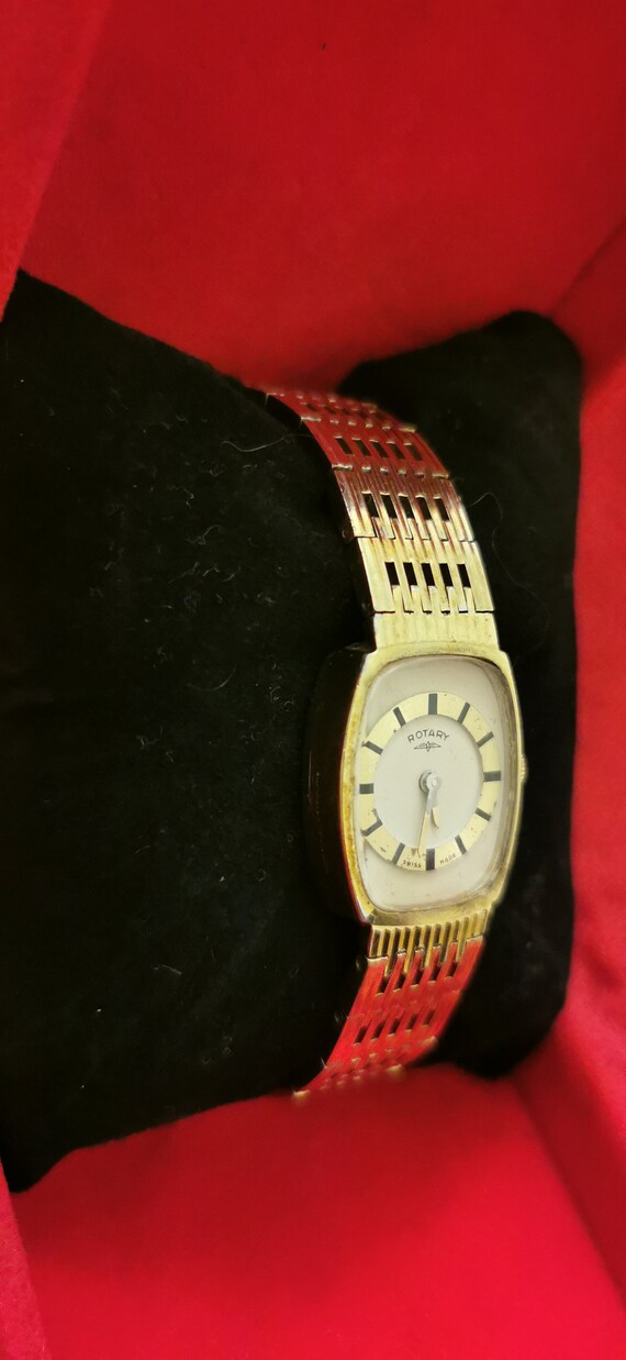 Vintage Rotary 186456 Mechanical Golden plated steel … - Gem