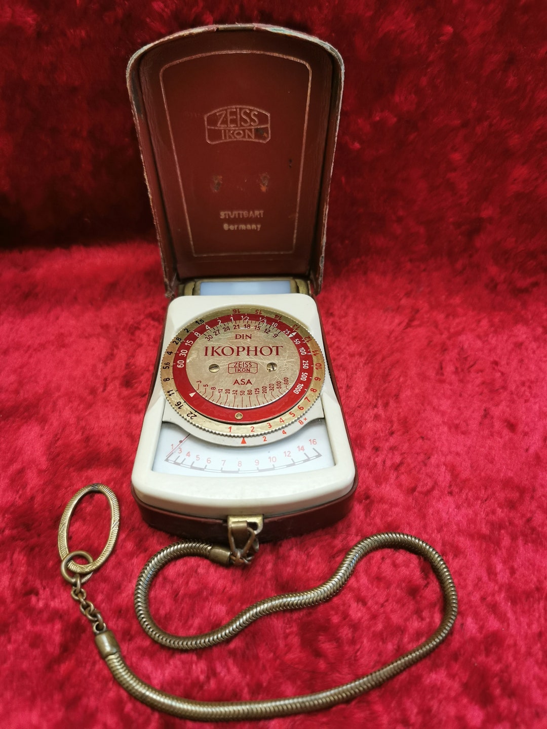Vintage Zeiss Ikon Ikophot Light Meter – German Selenium Exposure Meter ...