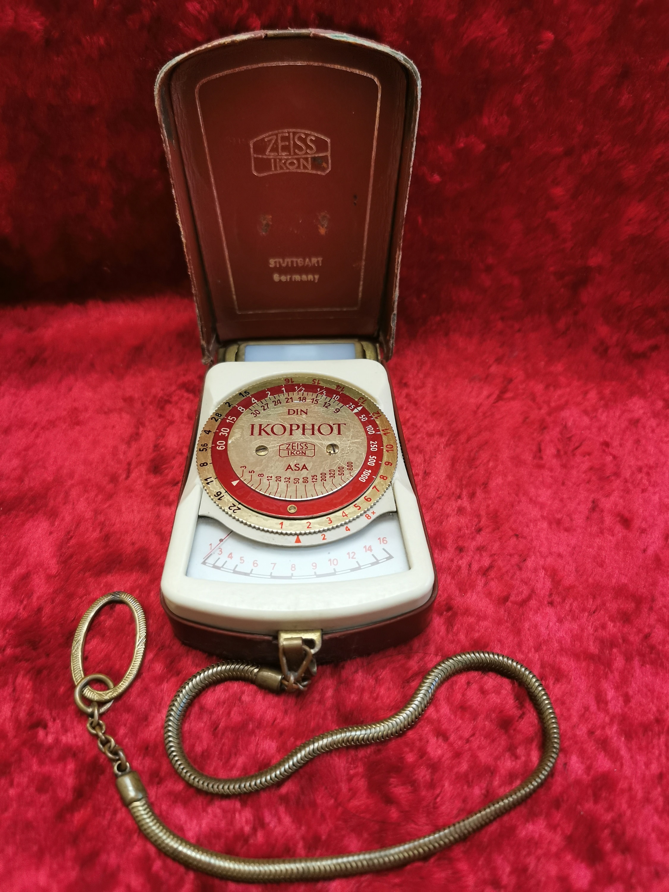 Rare Vintage Zeiss Ikon Ikophot Selenium Exposure Light Metre German ...