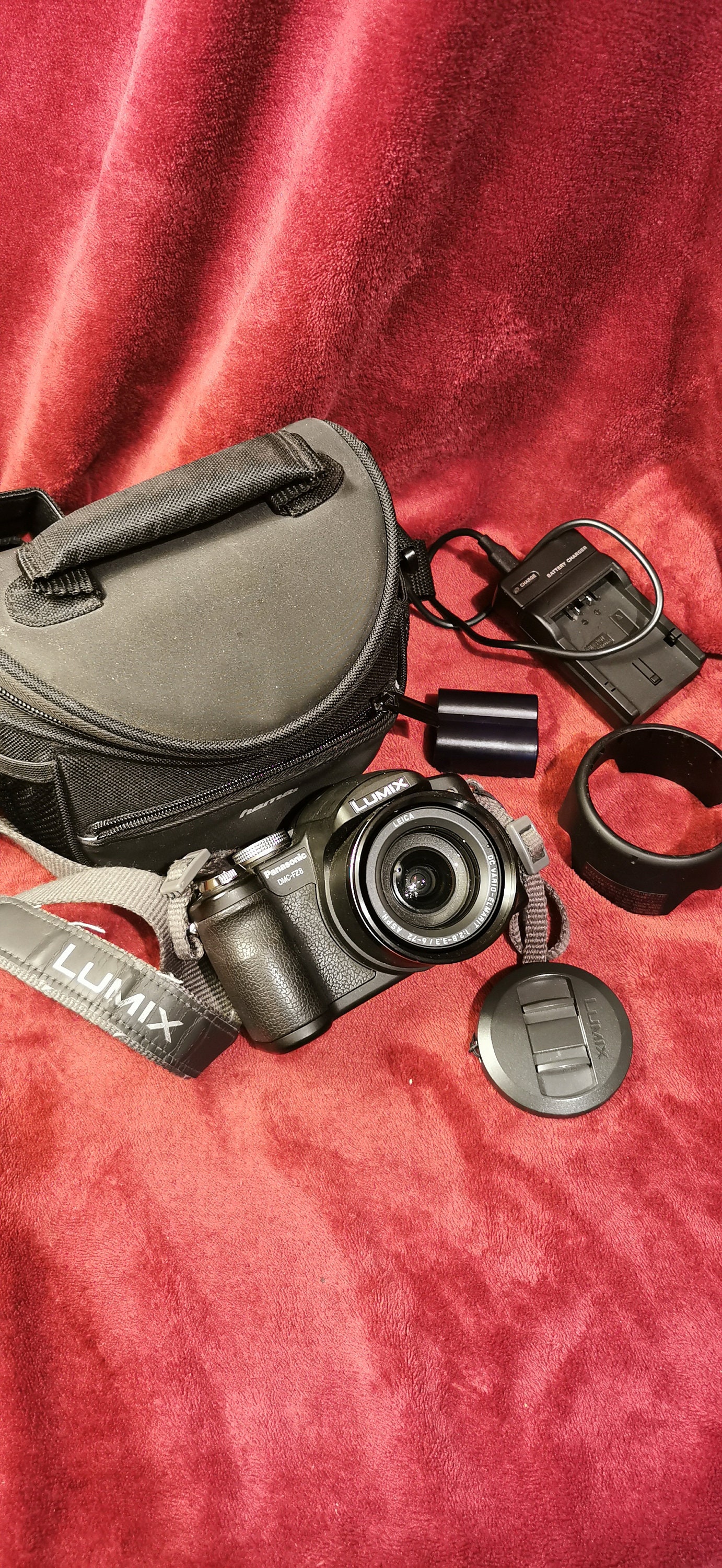 Panasonic Lumix DMC-FZ5 Digital Camera | 12x Leica Optical Zoom Bridge ...