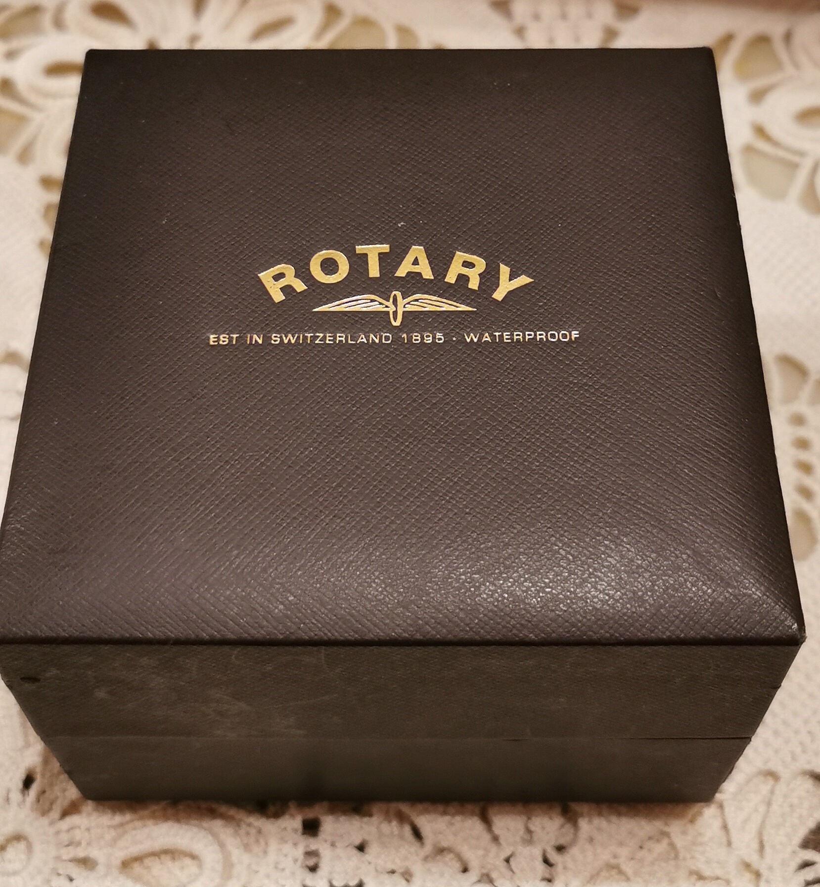 Rotary Two-tone Stainless Steel Chronograph Watch (43mm) | Black Gold ...