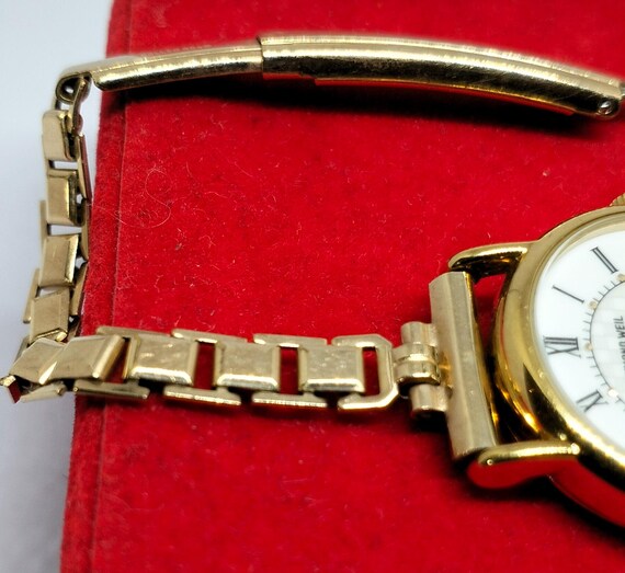 Vintage Raymond Weil Geneve 9923 18K Electroplated 19… - Gem