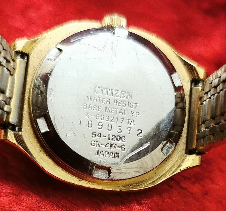 Vintage,, Citizen Automatic 21 Jewels Gold Plated Wristwatch Ladies Watch Japan Day Date - Etsy