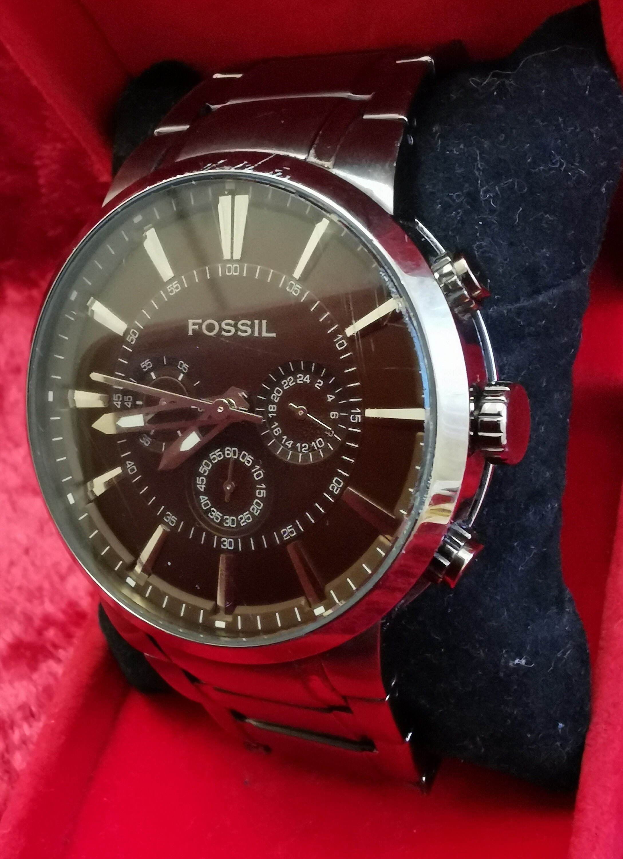 Fossil Fs 4357 Men's Chronograph Watch Quartz Antiallergic Japan - Etsy