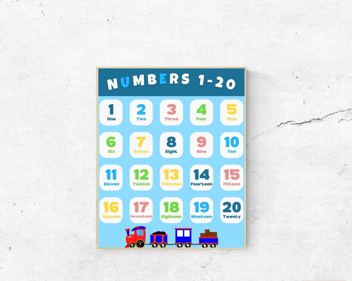 Colorful Alphabet Poster Kids Wall Art Homeschool Printable - Etsy