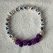 CUSTOM CONCERT BRACELETS [5-pack] Songs/lyric-inspired Beaded Letter ...