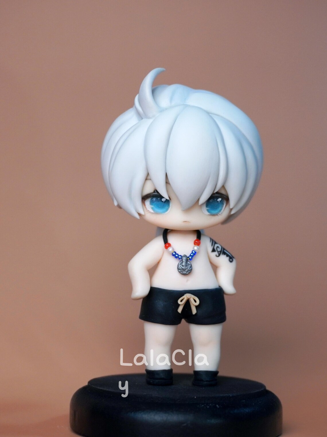 Custom Anime Figure, FFXIV Lalafell Chibi Figure, Polymer Clay ...