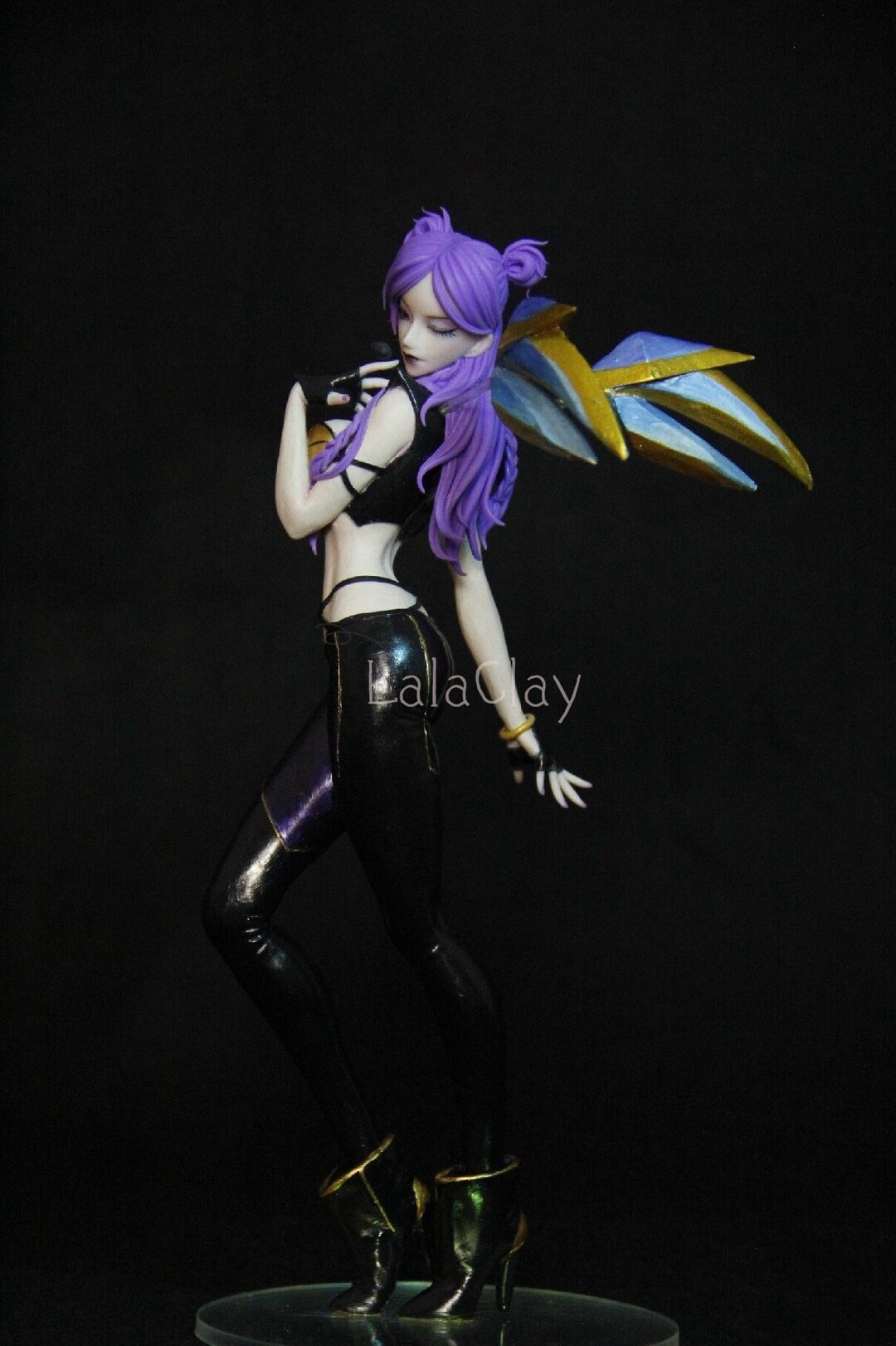 Commission Work KDA Kaisa Clay Figurine Custom Lol Clay Figure, Polymer ...