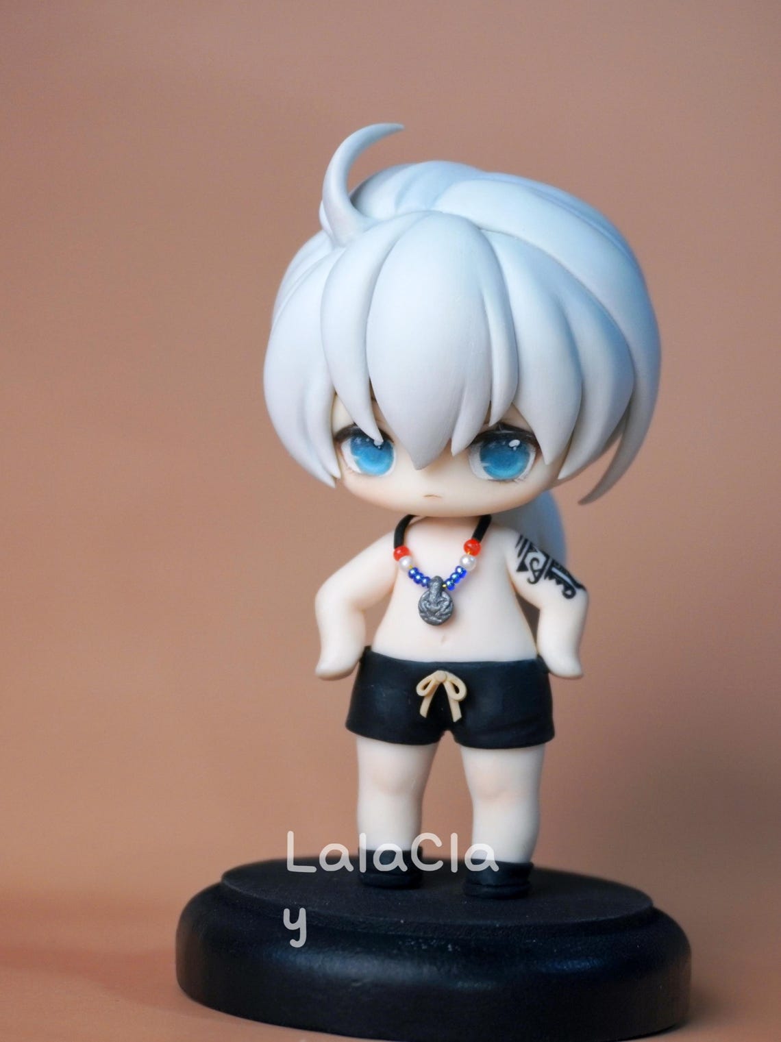 Custom Anime Figure, FFXIV Lalafell Chibi Figure, Polymer Clay ...